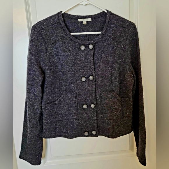 CAbi | Sweaters | Boiled Wool Sweatercoat | Poshmark